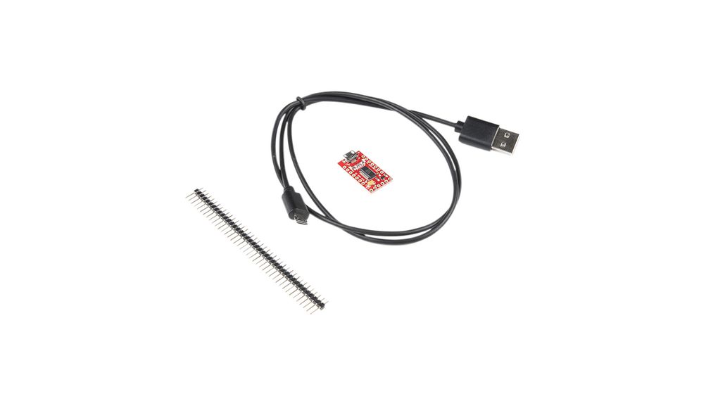 KIT-18291 | SparkFun Electronics FT231X USB to Serial UART Interface Converter Breakout Kit ...